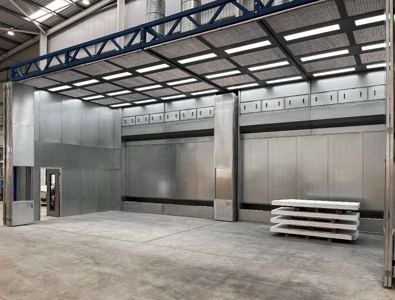 Water Wash Spray Booth