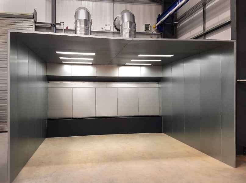 Water Wash Spray Booth