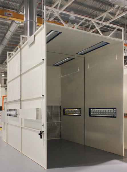Dry-Filter Spray Booth