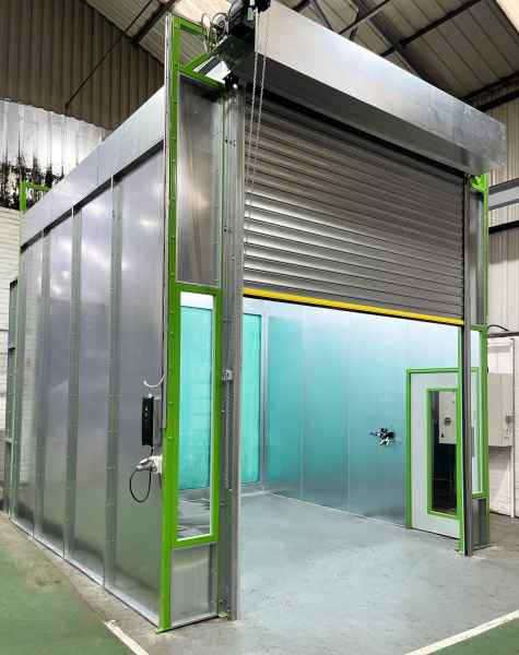 Dry-Filter Spray Booth